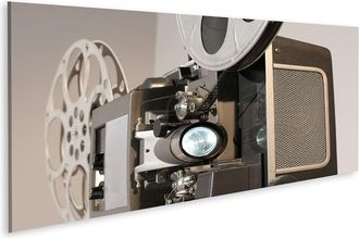 Islandburner Prime Bild auf Leinwand Vintage Filmprojektor Bilder Wandbilder Poster