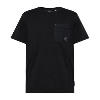 Moose Knuckles Homme, Tops, Noir, Taille: XL Dalon T-Shirt