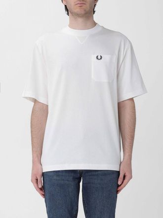 Fred Perry T-Shirt Homme couleur Blanc