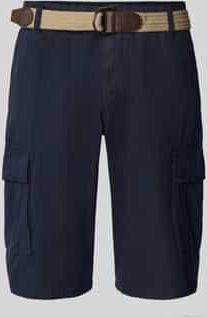 Lerros Regular Fit Cargoshorts mit G&uuml;rtel