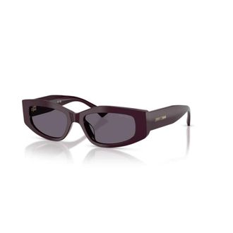 Jimmy Choo London Femme, Accessoires, Violet, Taille: 53 MM Cat Eye Lunettes de soleil
