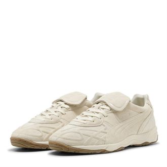 Puma King Schuhe f&uuml;r Herren, Wildleder, Runder Zeh (Alpen Wei&szlig;)