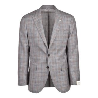 L.B.M. 1911 L.b.m. 1911, Homme, Vestes, Gris, Taille: M Giacca Stondata