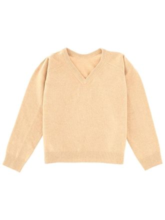 Maison Margiela Wool Jersey Jumper - Beige
