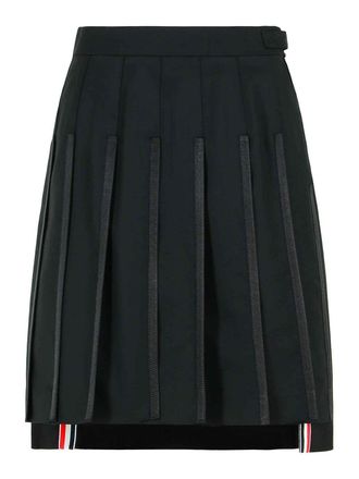 Thom Browne Mini Jupe - Noir
