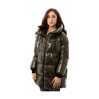 Herno Gr&uuml;ne Gepolsterte Kapuzenjacke - - Jackets - Damen - Gr&uuml;n - M