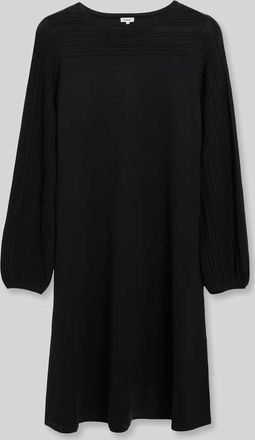 s.Oliver Black Label Strickkleid mit strukturierten &Auml;rmeln
