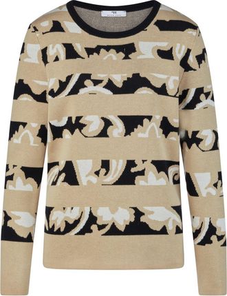 Peter Hahn Rundhals-Pullover 1/1-Arm Peter Hahn schwarz