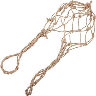 BESPORTBLE Filet R&eacute;utilisable en Corde de Chanvre Tiss&eacute; pour Fruits et L&eacute;gumes Paquet de Conservation 5 Kg Paquet &agrave; L&eacute;gumes &Eacute;cologique Portable pour Courses et R