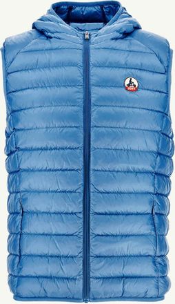 Jott Doudoune sans manches &agrave; capuche Bleu denim Pat - Taille 3XL