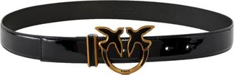 Pinko Love Berry H3 G&uuml;rtel in Schwarz - - Accessories - unisex - Schwarzk - XS