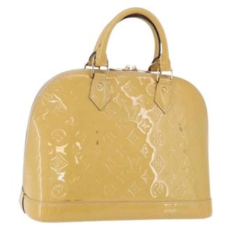 Louis Vuitton Sac &agrave; main Alma Pre-owned - Femme - Pre-owned - Jaune - Taille: ONE Size