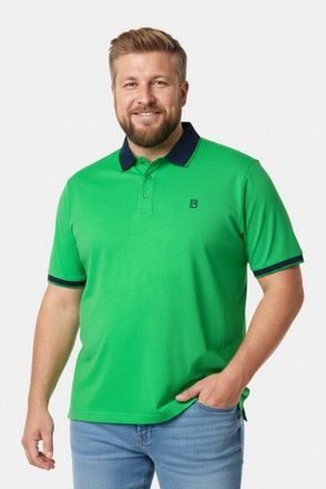Boston Park Poloshirt Poloshirt Kontrastkragen Halbarm