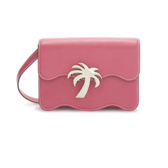 Palm Angels Stylische pinke lilafarbene Schultertasche - - Bags - Damen - Rosa - ONE SIZE