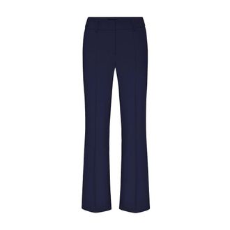 Cambio Femme, Pantalons, Bleu, Taille: 40 FR Wide Pantalons