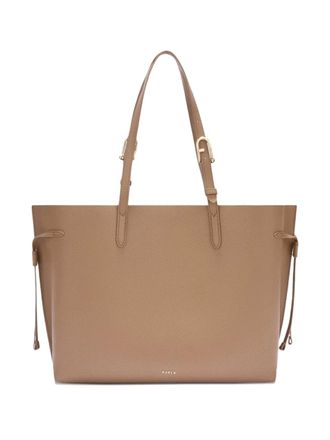 Furla large Ava tote bag - Marron