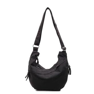 Generic Kexpery Sac &agrave; &eacute;paule en toile pour femmes avec bandouli&egrave;re ajustable Grand sac dumpling pour travail voyage quotidien