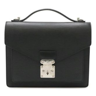 Louis Vuitton Pre-owned Epi Monceau Handtasche - - Pre-owned - Herren - Schwarzk - ONE SIZE