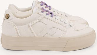 Faguo Baskets en toile blanches