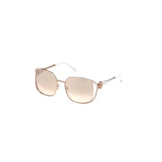 Guess Femme, Accessoires, Rose, Taille: ONE Size Frame Metal Lunettes de soleil