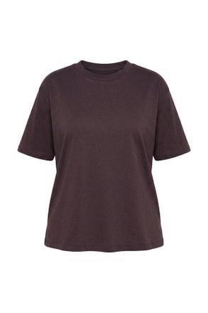 Ulla Popken T-Shirt T-Shirt Boxy Fit Oversized Interlock Jersey