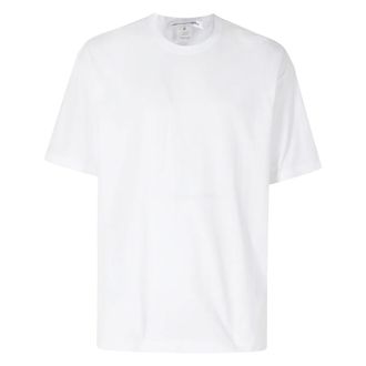 Comme Des Gar&ccedil;ons Over Logo T-Shirt - - Tops - Herren - Wei&szlig; - S