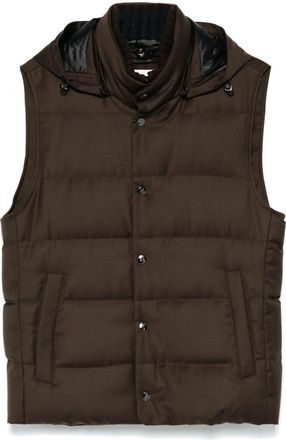 Montecore Gefütterte Weste - Braun