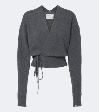 Extreme Cashmere Cardigan N&deg;516 Ella en cachemire m&eacute;lang&eacute;