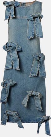 Ganni Midikleid aus Denim