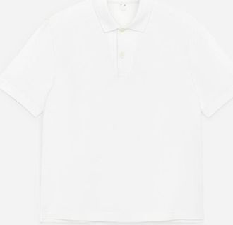 Arket Pikee-Poloshirt -Wei&szlig;