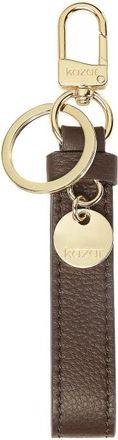 Kazar Schl&uuml;sselanh&auml;nger mit braunem Lederband - - Accessories - Damen - Braun - ONE SIZE