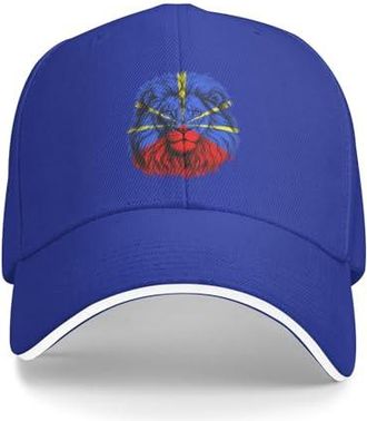 Generic Mode Casquette Trucker Drapeau du Lion des Réunionnais De LÎle De La Réunion Casquette De Baseball Classique Casquettes De Baseball Sandwich pour Runn
