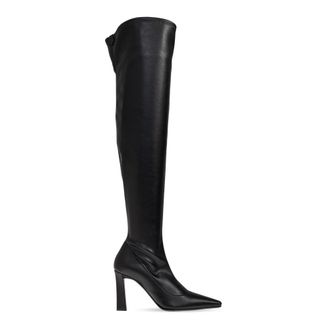 Giuseppe Zanotti Lederstiefeletten mit Absatz - - Shoes - Damen - Schwarzk - 41 EU