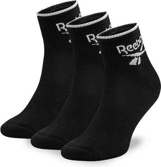 Reebok Lange Socken R0362-SS24 (3-pack) Schwarz