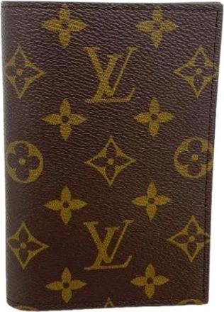 Louis Vuitton unisex, Pre-owned, Brun, Taille: ONE Size Portefeuille Vintage Pre-owned
