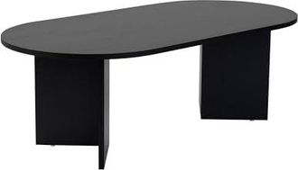 Dmora Couchtisch Parrano 119x60x40h cm Schwarz