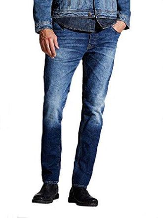 Jack & Jones Tim Original - Jeans - Slim - Homme - Bleu (Blue Denim) - W31/l32 (Taille Fabricant: 31)