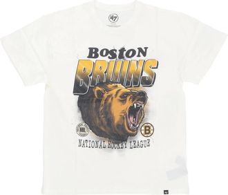 47 Brand Homme, Tops, Beige, Taille: XL NHL Imprint Drop Shoulder Tee