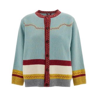 Bode Rock Candy Cardigan - Homme - Pulls - Multicolore - Taille: S
