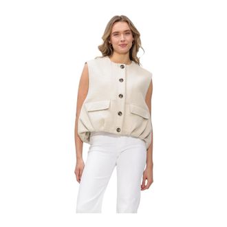 Arma Daniela Jacket - - Jackets - Damen - Beige - XL