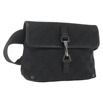 Gucci Pre-owned Vintage G&uuml;rteltasche - - Pre-owned - Damen - Schwarzk - ONE SIZE