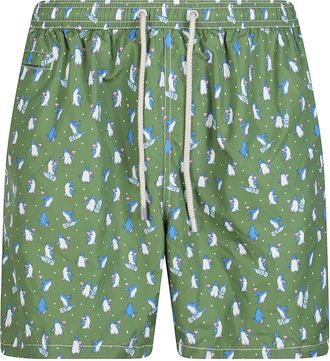 MC2 Saint Barth Homme, Maillots de bain, Vert, Taille: L Maillots de bain