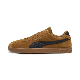 Puma Sneakers en daim PUMA Club II, Chaussures, Marron, 35.5