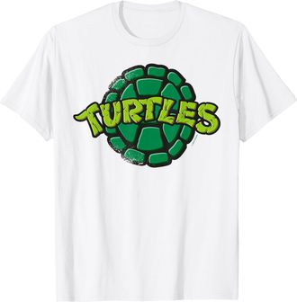 Teenage Mutant Ninja Turtles TMNT Turtle Power Logo Helden Halbschale 80er Jahre Vintage Cartoon T-Shirt