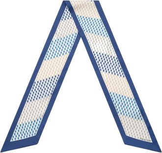 Parall&egrave;le Norris Satin Scarf - - Bags - Damen - Blau - ONE SIZE