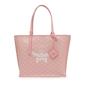 MCM Mcm, Femme, Sacs, Rose, Taille: ONE Size Himmel Lts Shopper Med