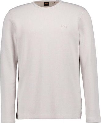 Boss Orange by Hugo Boss BOSS Orange Herren Longsleeve grau