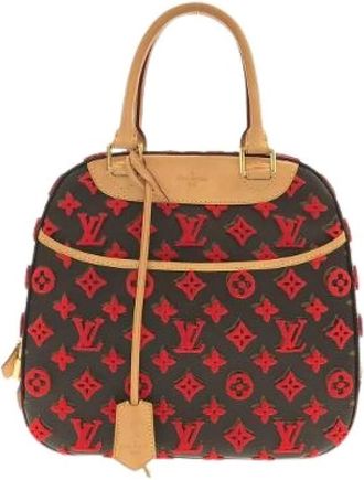 Louis Vuitton Sac Monogram Veau Velours Pre-owned - Femme - Pre-owned - Brun - Taille: ONE Size