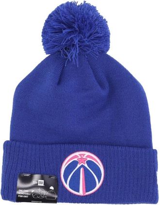 New Era NBA City Night Alt Grafik Strickm&uuml;tze - - Accessories - unisex - Blau - ONE SIZE