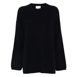Allude Femme, Pulls, Bleu, Taille: 38 FR Pull en laine et cachemire